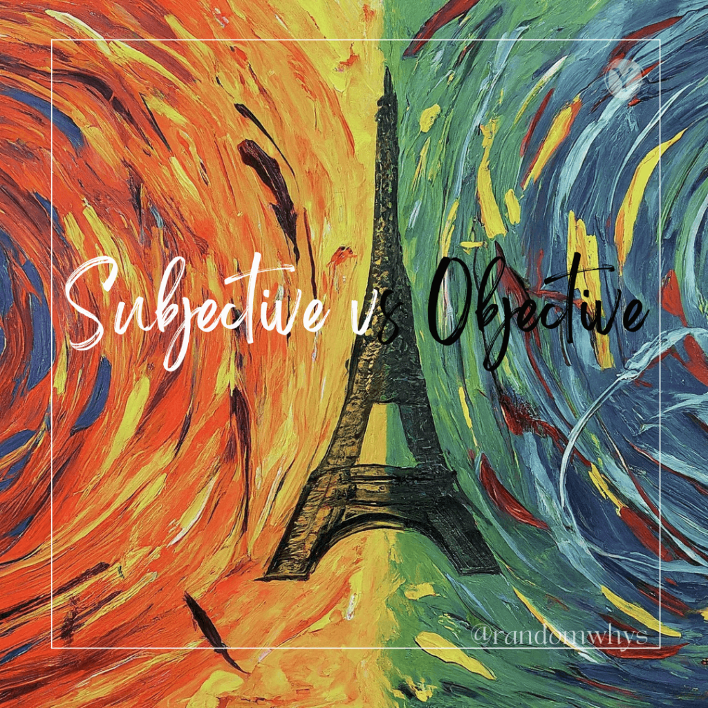 Subjective vs. Objective Art: The ‘Lover’ Effect! – Random Whys